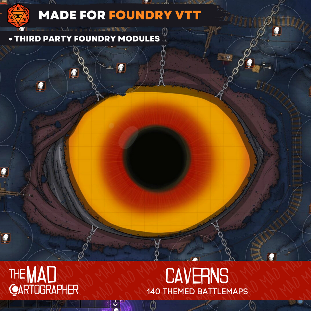 Caverns - Map Image Pack – The MAD Network