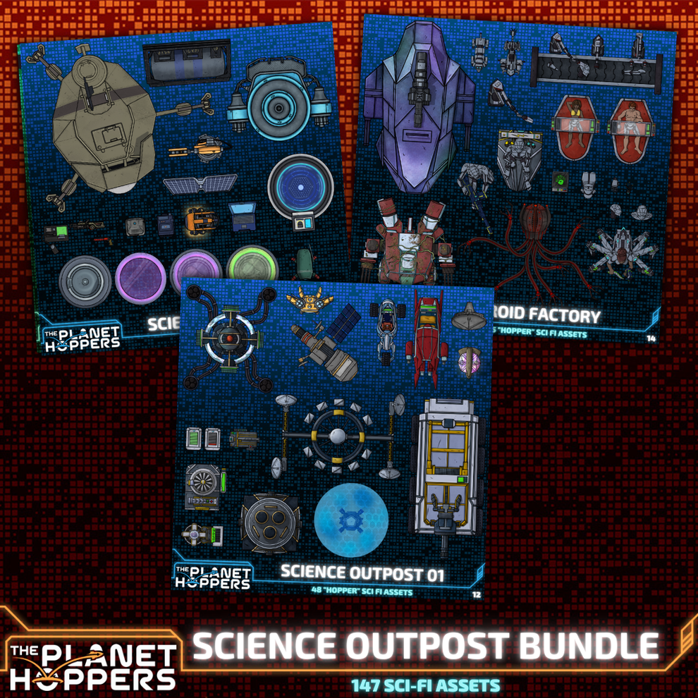 Science Outpost Asset Pack – The MAD Network